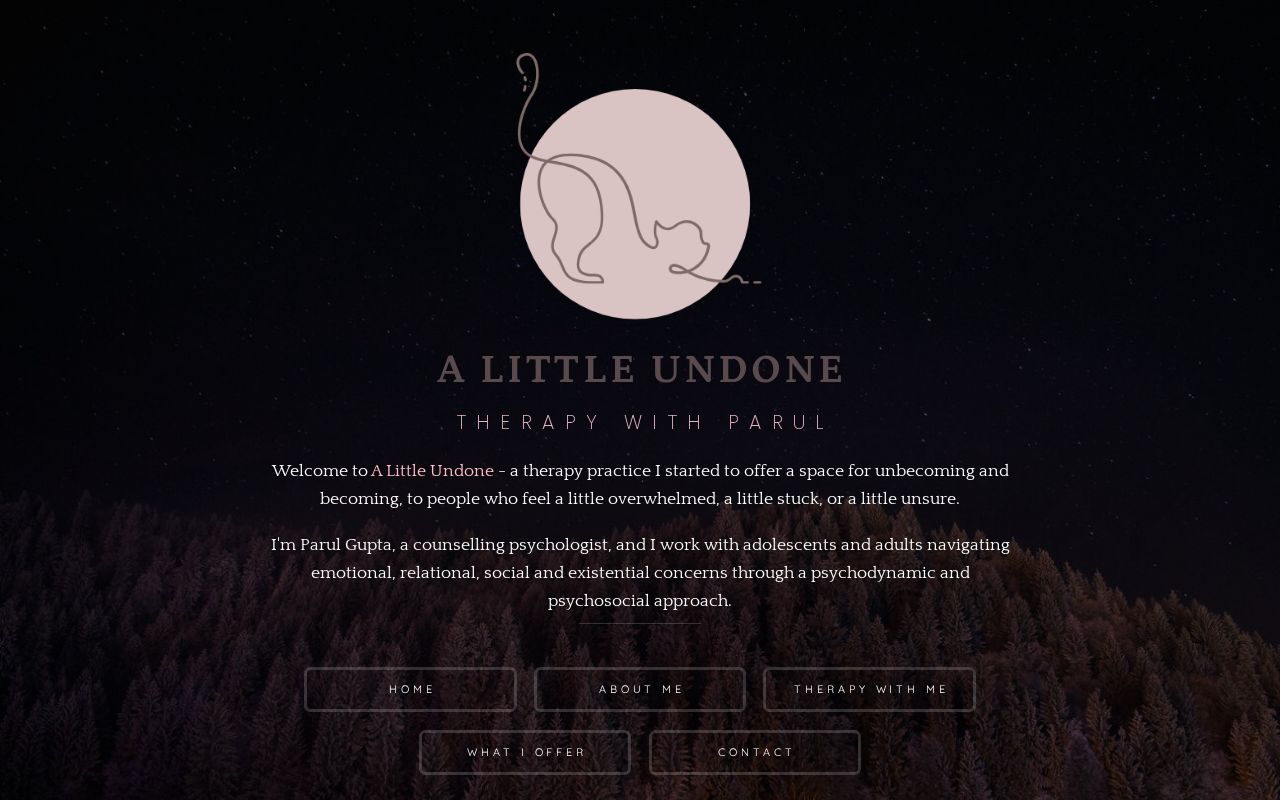 A Little Undone | Therapy with Parul